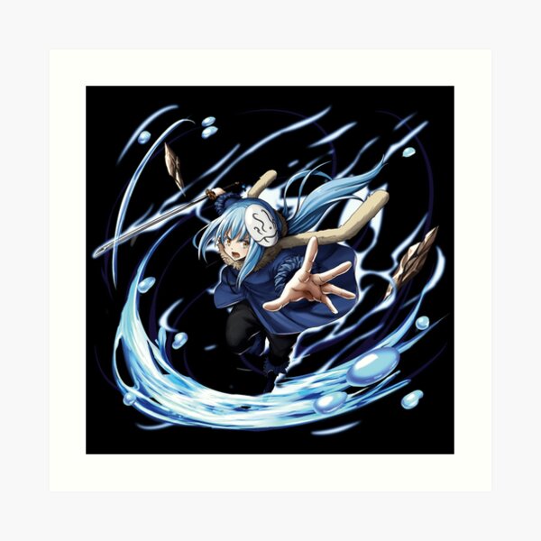 "Rimuru Tempest Slime Demon Lord" Art Print for Sale by QueenAkisha ...