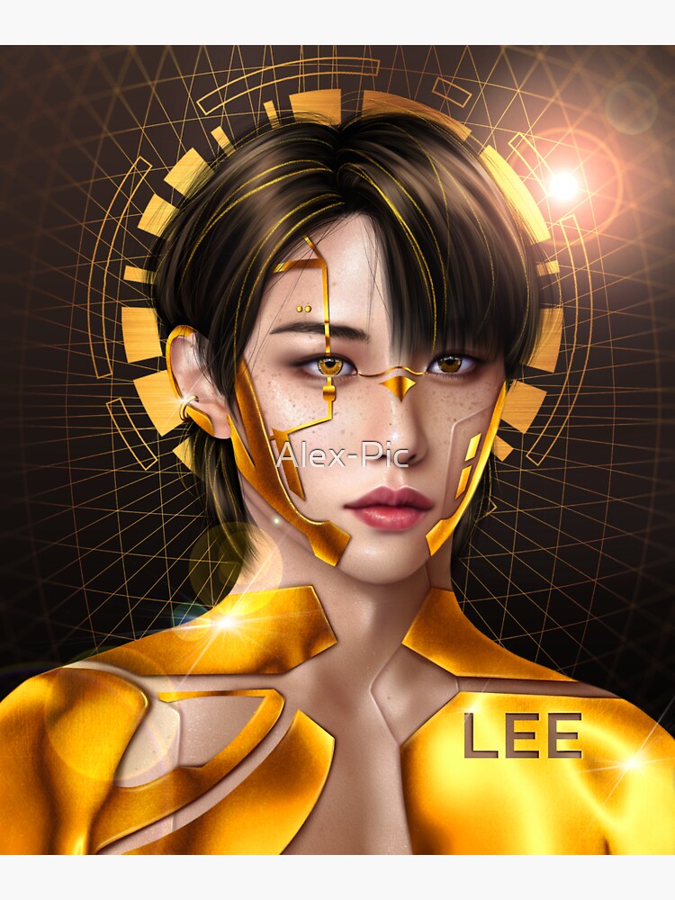 "Lee Felix" Sticker for Sale by Alex-Pic | Redbubble