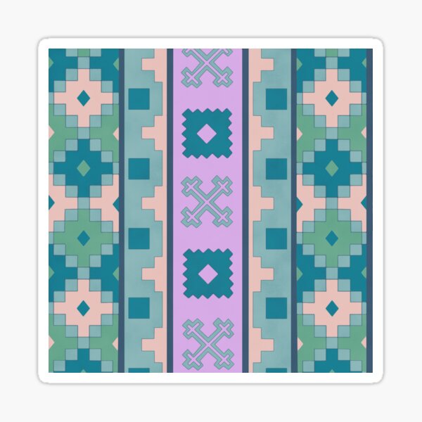 "traditional nubian egyptian pattern, green, vintage, retro, egypt ...