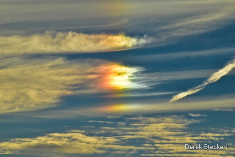 "Sundog Clouds" by Derek Steckert | Redbubble