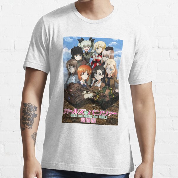 "Anime Girls Und Panzer The Finale " Essential T-Shirt for Sale by ...