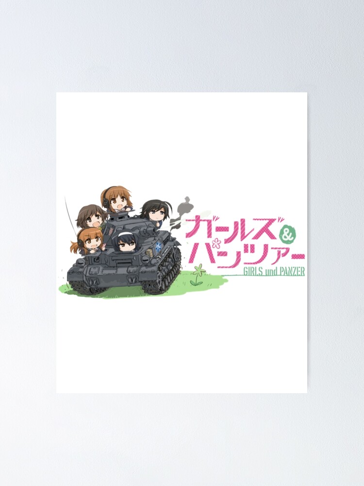 "Chibi Girls Und Panzer - chibi manga " Poster for Sale by AmyyyStudio ...