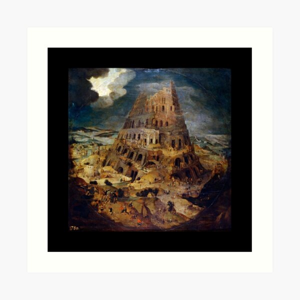 "Construction of the Tower of Babel, Tower of babel, babel, tower ...