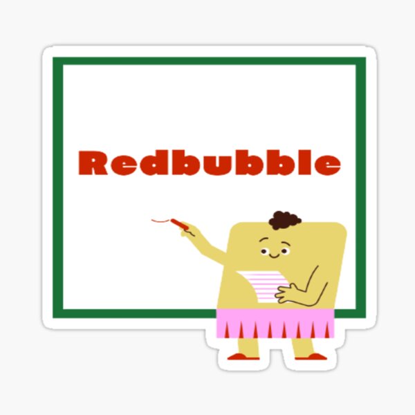 "Redbubble " Sticker for Sale by Store-Queen100 | Redbubble