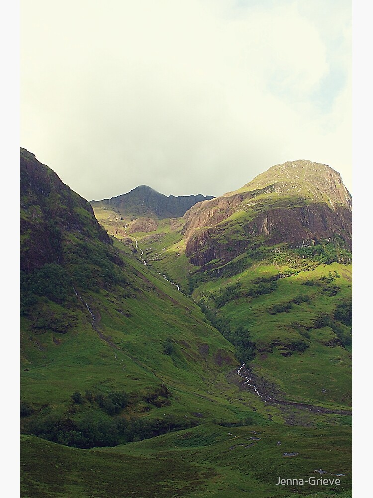 "Waterfall in Scottish Highlands" Poster by Jenna-Grieve | Redbubble
