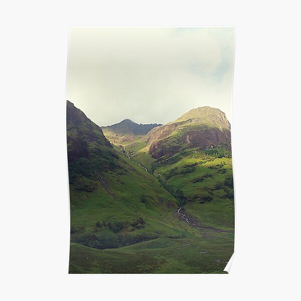 "Waterfall in Scottish Highlands" Poster by Jenna-Grieve | Redbubble