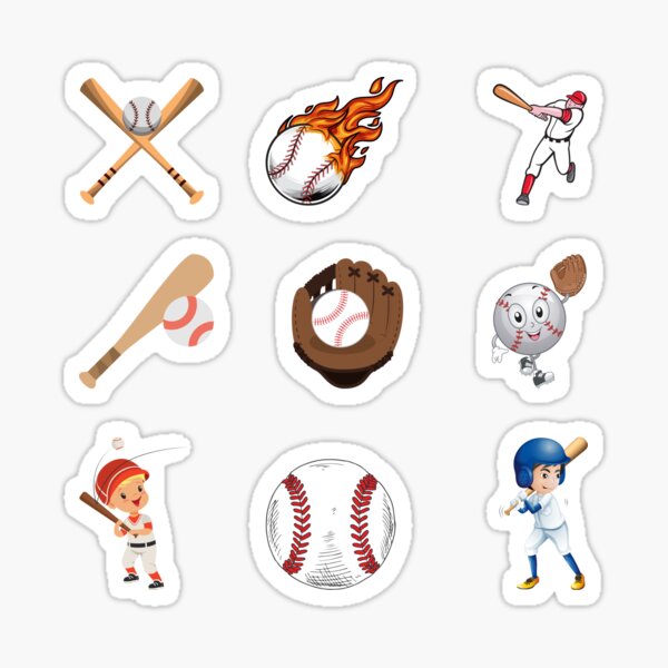 "Stickers For Laptop Baseball Pack" Sticker for Sale by Infanto0583 ...