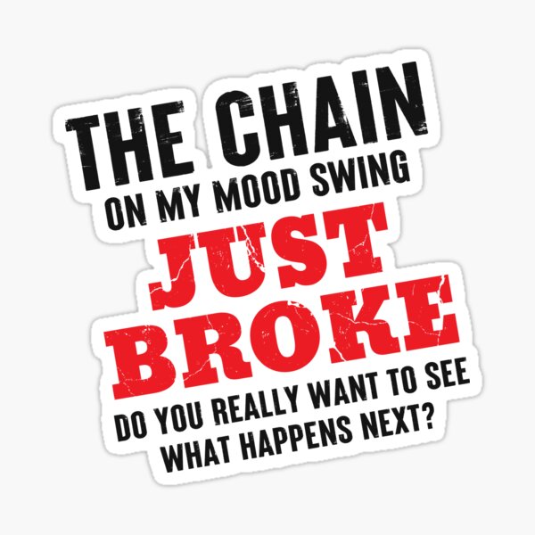 "Scary reality" Sticker for Sale by Sarcasmisfun | Redbubble