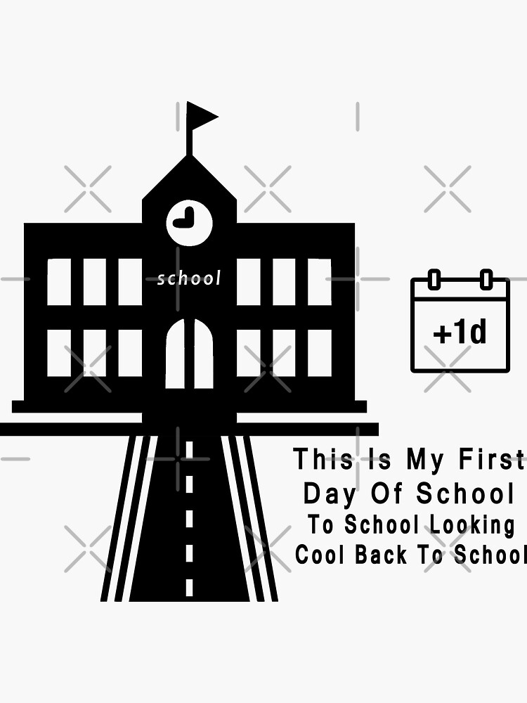 "This is my first day of school to school looking cool back to school ...