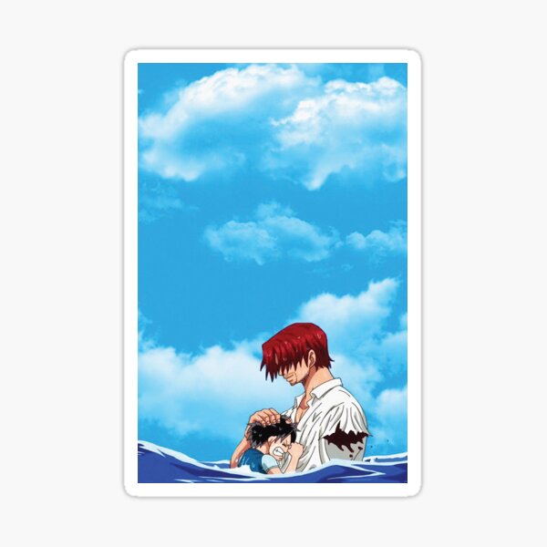 "shanks One Piece" Sticker for Sale by Jacqueline4546 | Redbubble