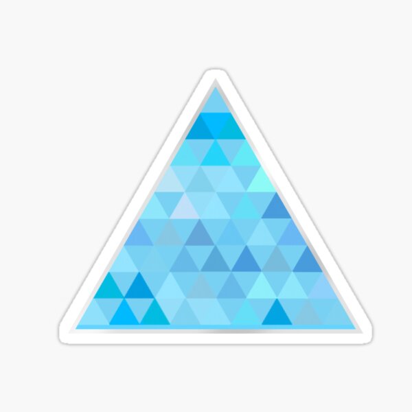 "Android Triangle " Sticker for Sale by Redfoxart21 | Redbubble