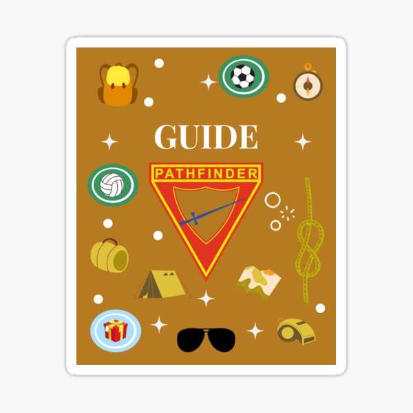 Guide Level Pathfinder Class Sticker For Sale By Upathfinder Redbubble