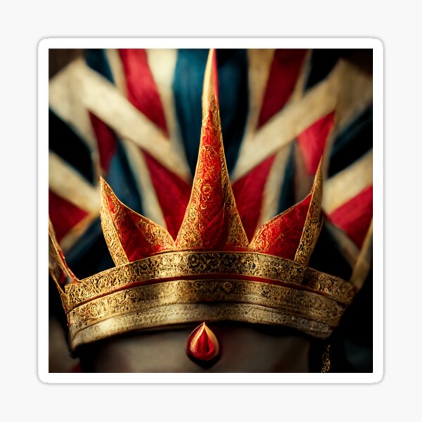 "Royal Crown" Sticker for Sale by Roselight13 | Redbubble