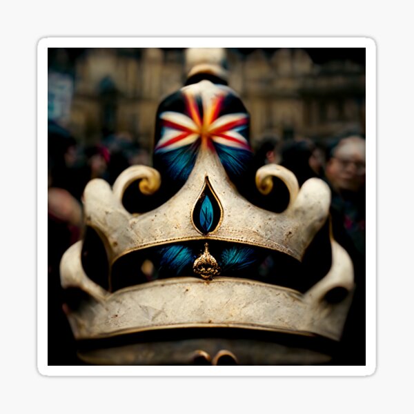 "Crown" Sticker for Sale by Roselight13 | Redbubble