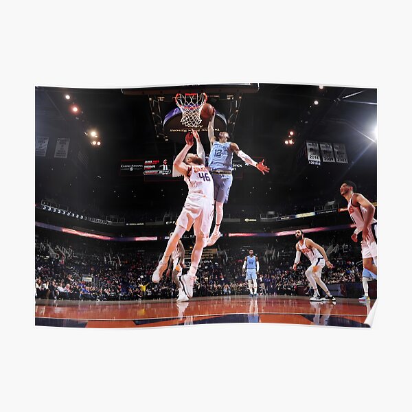 "ja morant dunk" Poster for Sale by Powliny | Redbubble