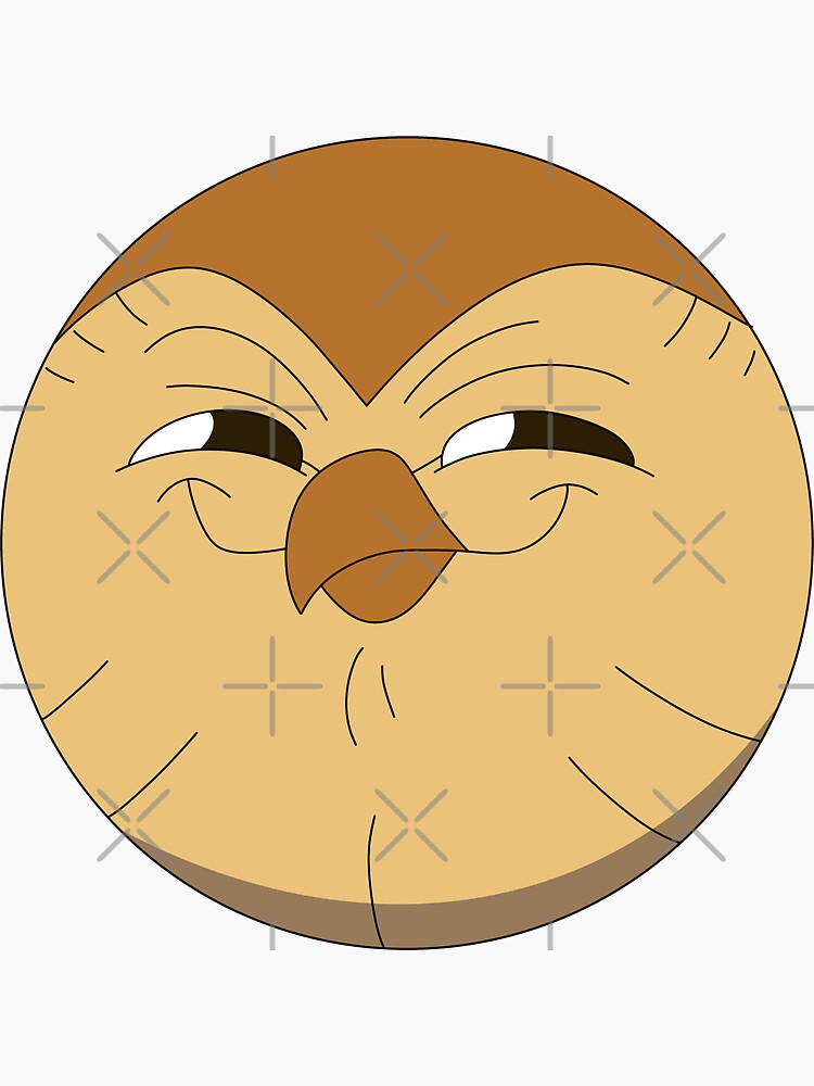 "Hooty ~ The Owl House" Sticker for Sale by Ruxandas | Redbubble