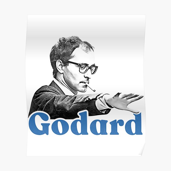 "Jean Luc Godard" Poster for Sale by daspojaiola | Redbubble
