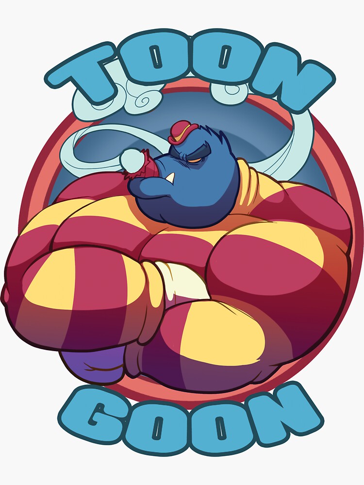 "TOON GOON" Sticker for Sale by blazingcheeks | Redbubble