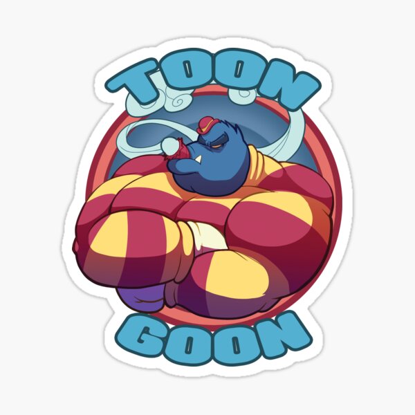"TOON GOON" Sticker for Sale by blazingcheeks | Redbubble