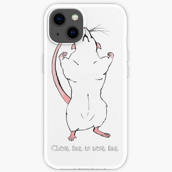 "Chest Rat Best Rat" iPhone Case for Sale by teaandink | Redbubble