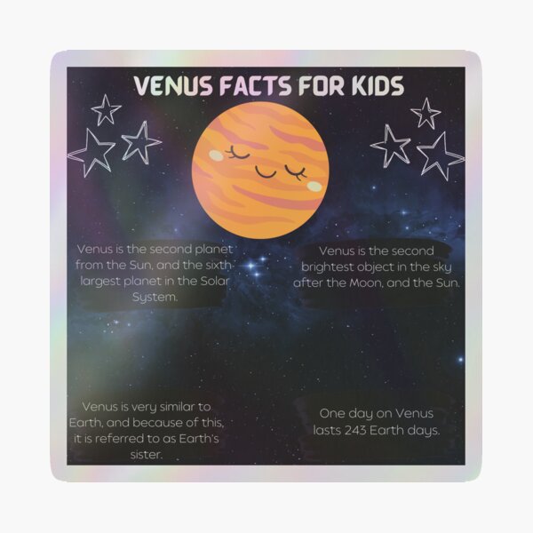 Venus Facts For Kids Venus Facts — A Guide To The 2nd Planet From