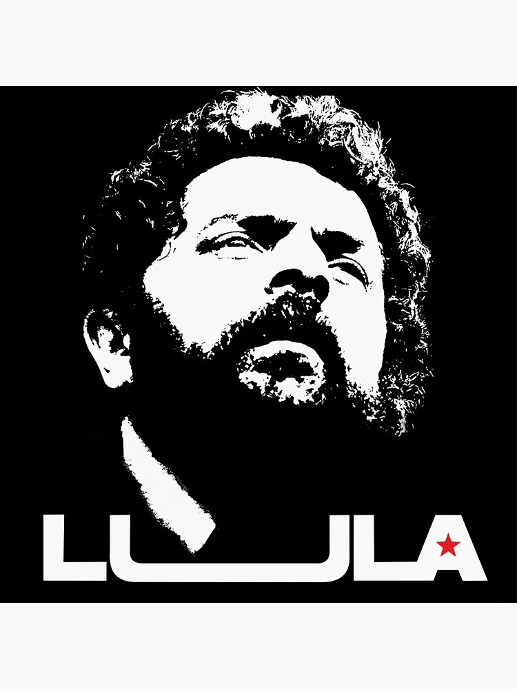 "Lula President - Brazil elections" Sticker for Sale by celso-oliveira ...