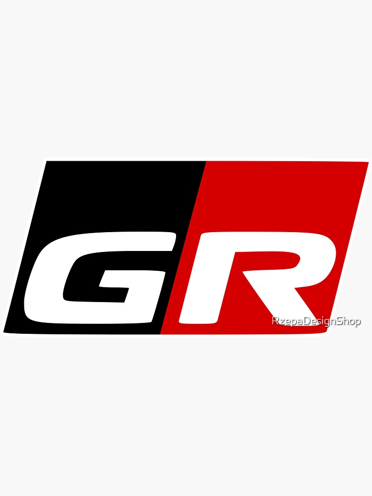 "GR Gazoo Racing" Sticker for Sale by RzepaDesignShop | Redbubble