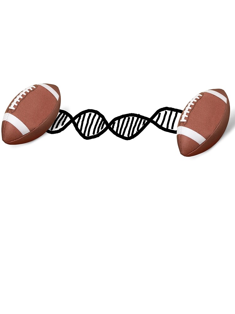 "Football DNA" Poster for Sale by TubularTees | Redbubble