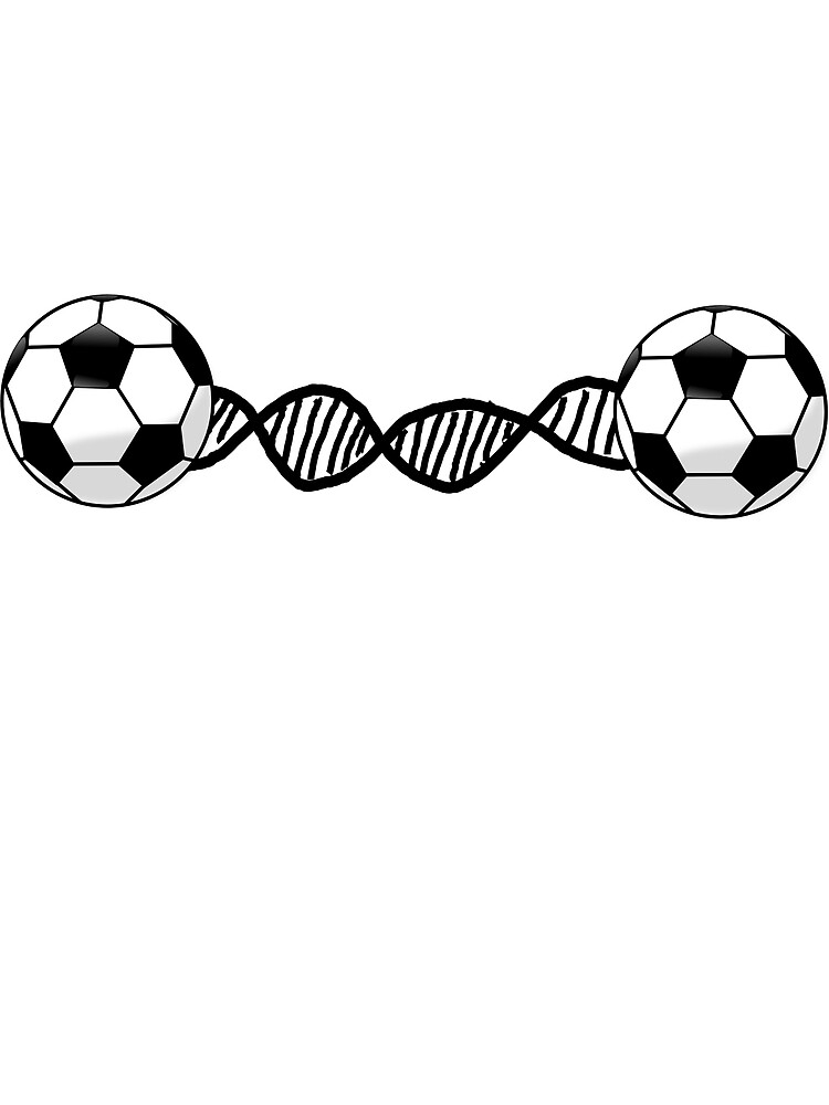 "Soccer DNA" Poster for Sale by TubularTees | Redbubble