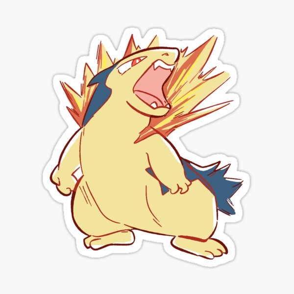Typhlosion Stickers | Redbubble