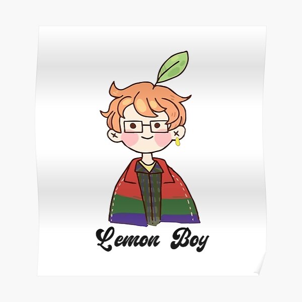 "Cavetown - Lemon Boy" Poster for Sale by NaomyTeo | Redbubble