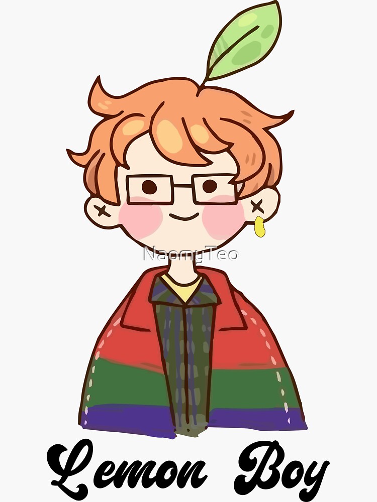 "Cavetown - Lemon Boy" Sticker for Sale by NaomyTeo | Redbubble