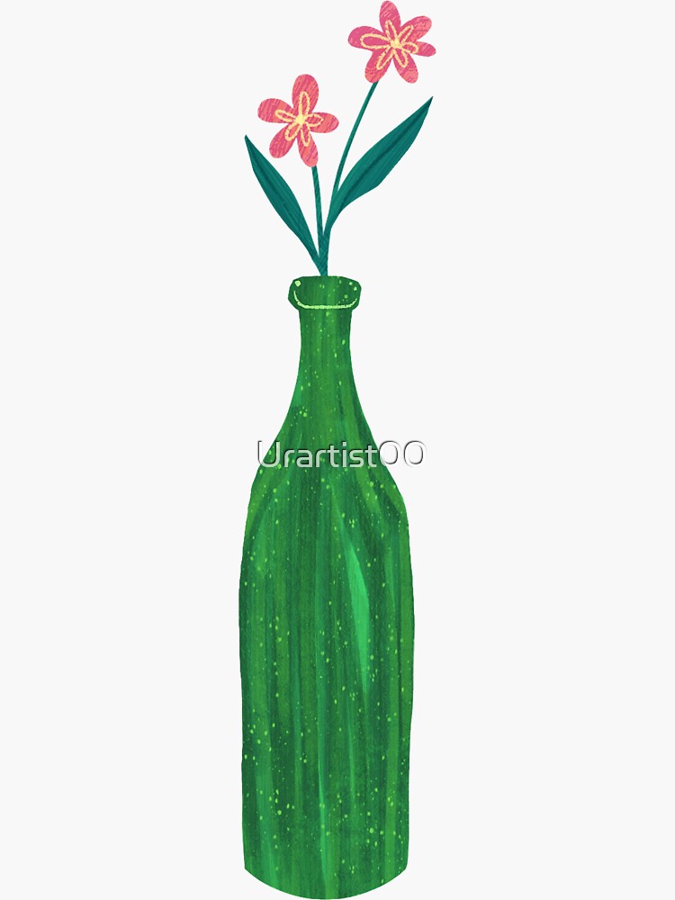 "Vase" Sticker for Sale by Urartist00 | Redbubble