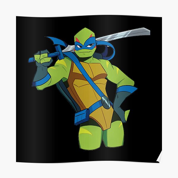 " Leo tmnt" Poster for Sale by Barakat-shop | Redbubble