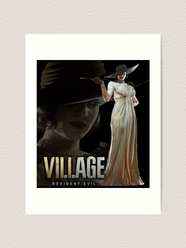 "Lady Dimitrescu Resident Evil Village" Art Print for Sale by ...
