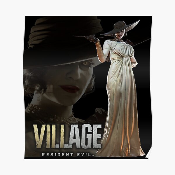 "Lady Dimitrescu Resident Evil Village" Poster for Sale by AlcinaDsGF ...