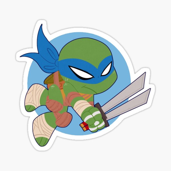 "Leo tmnt" Sticker for Sale by Barakat-shop | Redbubble