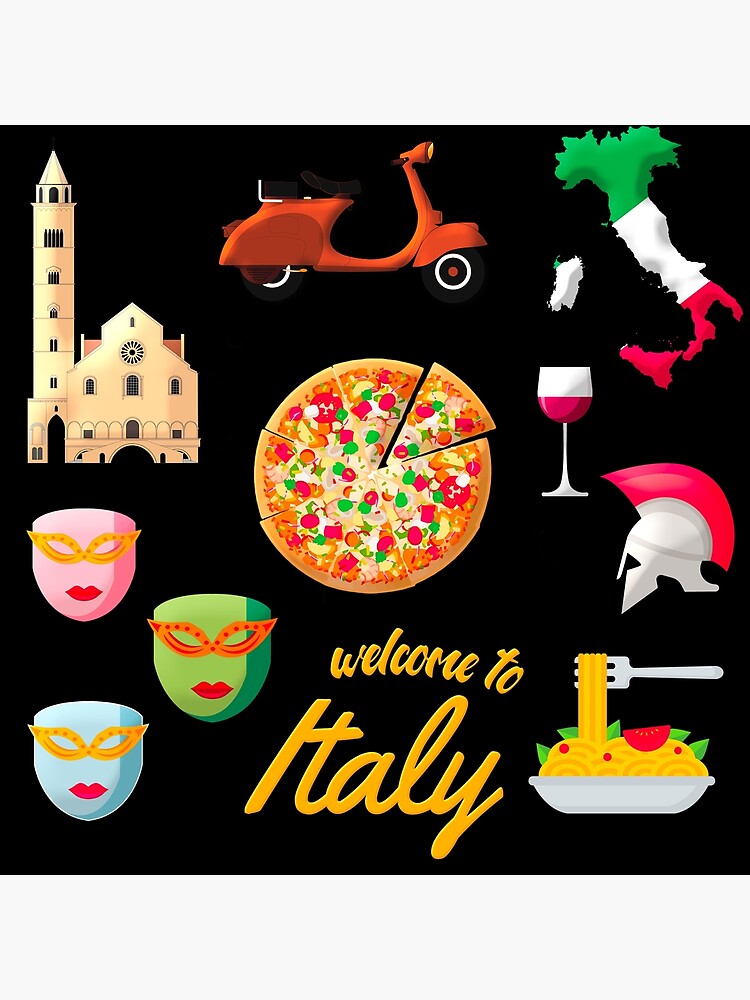 "Forza Italia 3 - Lets go Italy! Italian new sticker pack" Poster for ...