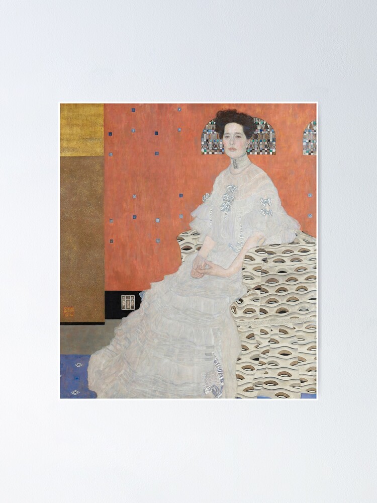 " Gustav Klimt Austrian painter Fritza Riedler (1906)" Poster for Sale ...