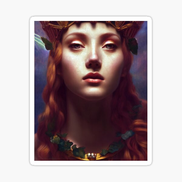 "Oracle of Delphi" Sticker for Sale by Rezzmoji | Redbubble