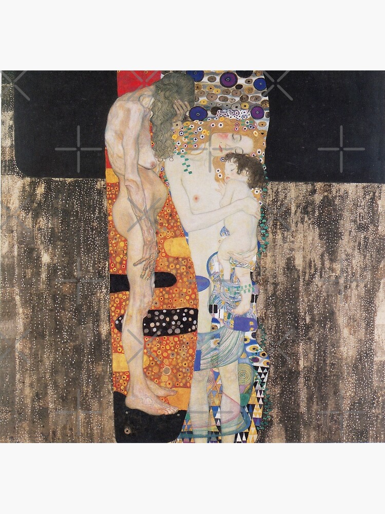 Gustav Klimt Austrian painter The Three Ages of the Woman (1905 ...