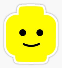 Lego Face Stickers | Redbubble
