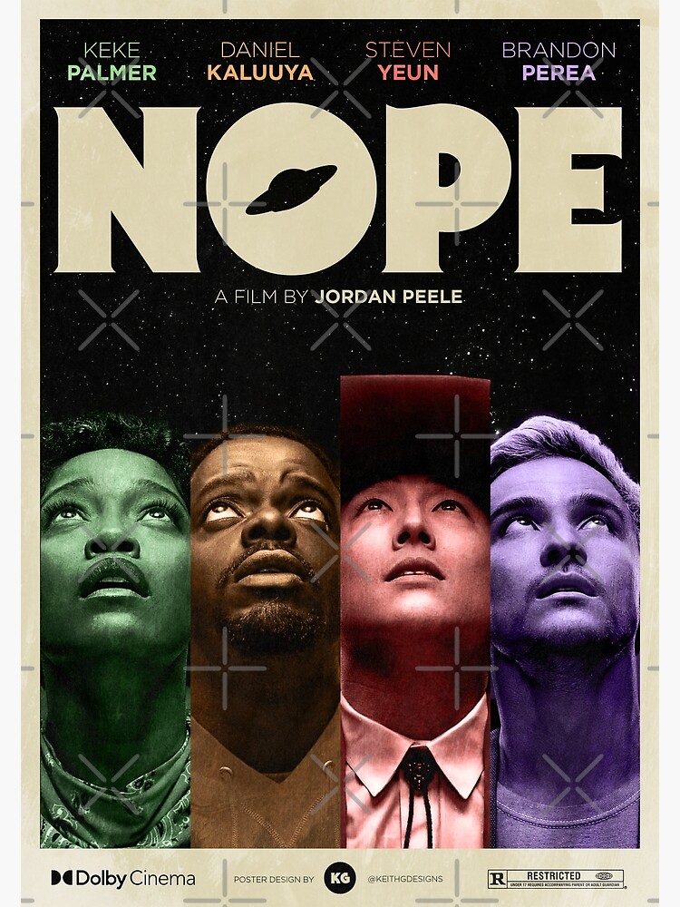 "Nope (Color Variant) - Jordan Peele" Poster for Sale by Herman2181 ...