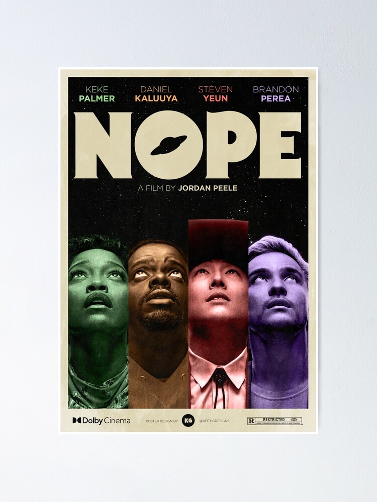 "Nope (Color Variant) - Jordan Peele" Poster for Sale by Herman2181 ...