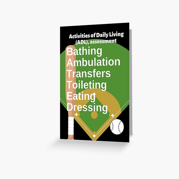 "Activities of Daily Living (ADL), Assessment: Batted Medical Mnemonic ...