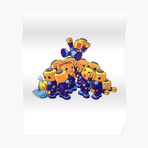 "Servbot :Tron Bonne" Poster for Sale by Freeman2022 | Redbubble