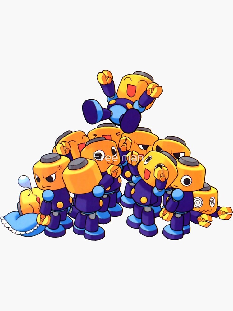 "Servbot :Tron Bonne" Sticker for Sale by Freeman2022 | Redbubble
