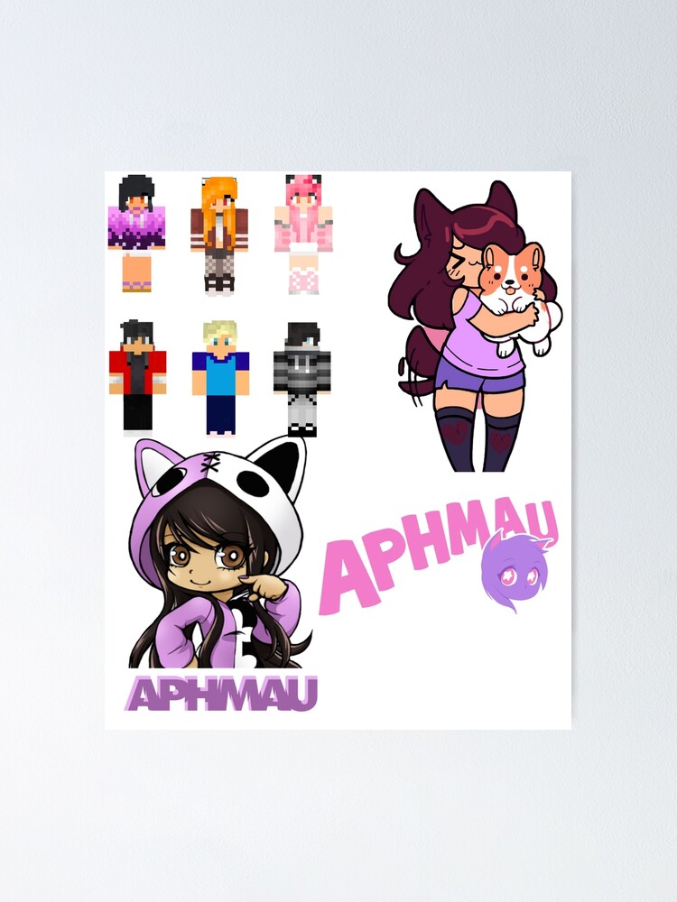 "aphmau kawaii" Poster for Sale by Elza-Steuber | Redbubble