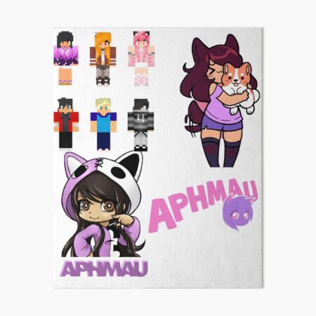 "aphmau kawaii" Art Board Print for Sale by Elza-Steuber | Redbubble