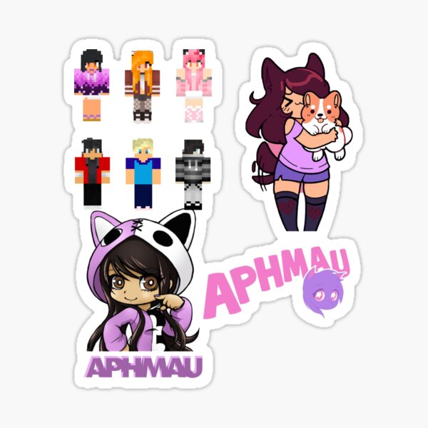 "aphmau kawaii" Sticker for Sale by Elza-Steuber | Redbubble